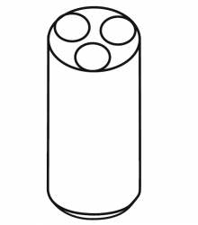 Portoir Pour 3 X 15 Ml Tube Conique Type Falcon, centrifugeuse de ...