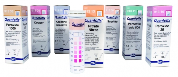 Papier Test Languettes Quantofix® Sulfite, Bte De 100, tests d'ions sur ...